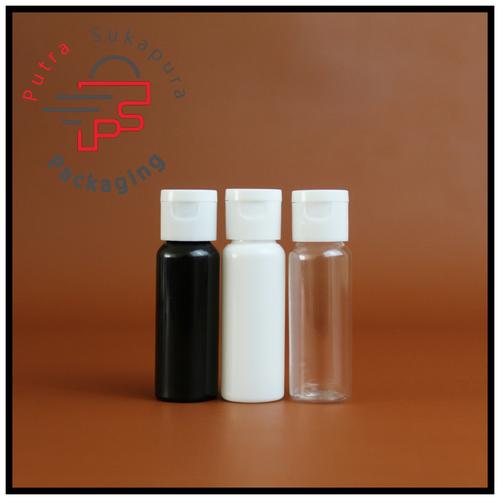 Jual botol fliptop 20ml/botol plastik 20ml/fliptop putih smooth neck 18 - BOTOL NATURAL - Kab ...
