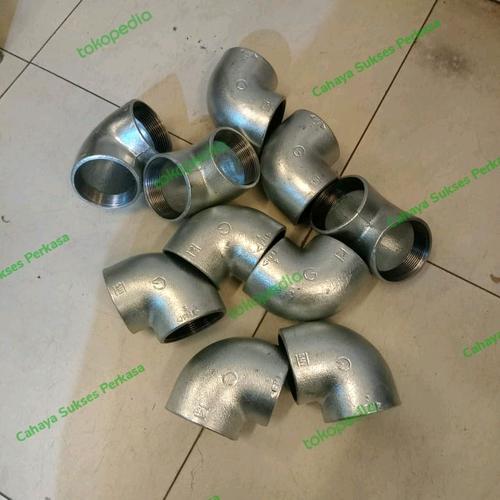 Jual ELBOW / KNEE GALVANIS 90 DRAT DALAM 2" INCH - Jakarta Barat ...