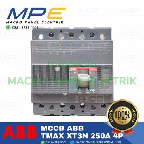 Jual Terbaru Mccb Abb Tmax Xt3N 250A 36Ka / Breaker Mccb Abb Tmax Xt3N ...