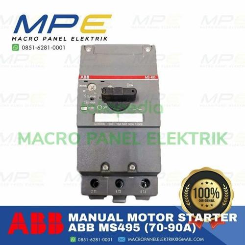 Jual Manual Motor Starter Abb Ms495 70-90A / Thermis Abb Ms 495 70 - 90A - Jakarta Barat ...