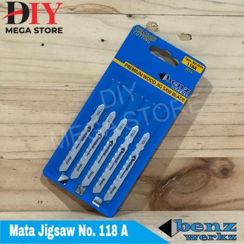 Jual Mata gergaji jig saw besi no.118A jigsaw blade metal benz werk BZ-7078 - Jakarta Pusat ...