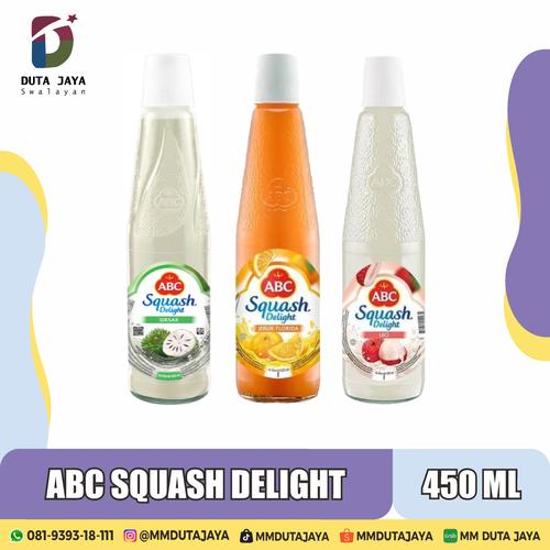 Jual Sirup ABC Squash Syrup Orange, Leci, Sirsak 450 ML - Kota Surabaya ...