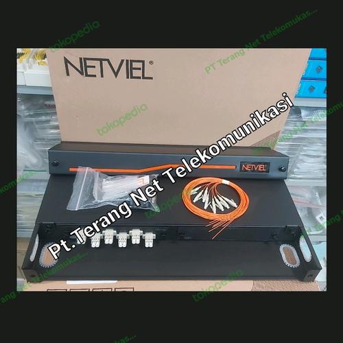 Jual NETVIEL OTB RACK 12 CORE FULL SET LC OM2 ORI NETVIEL - Jakarta ...