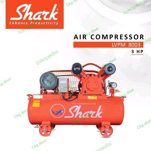 Jual Kompresor Shark 3Hp Tengki 103 Liter Air Compressor + Motor LVPM ...