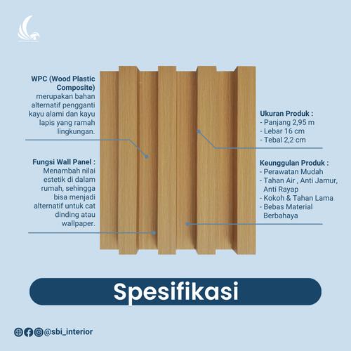 Jual Wall Panel WPC Tipe MWP 01-15 / Modern WPC / Interior - Jakarta Barat - SBI Interior ...