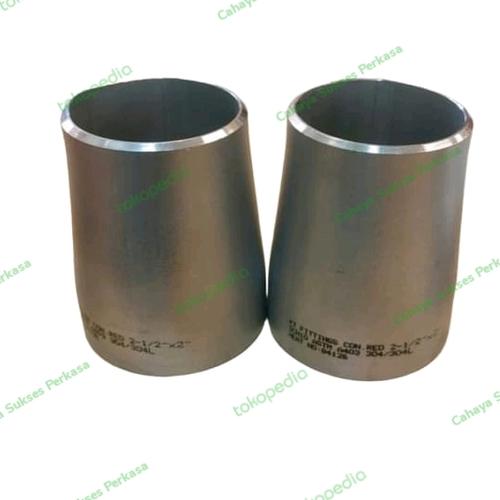 Jual REDUCER LAS SS304 SCH10 UKURAN 4 x 1-1/2" INCH / STAINLESS STEEL ...