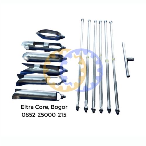 Jual Hand auger bor sample tanah stainless 6 meter komplit set - Kab ...
