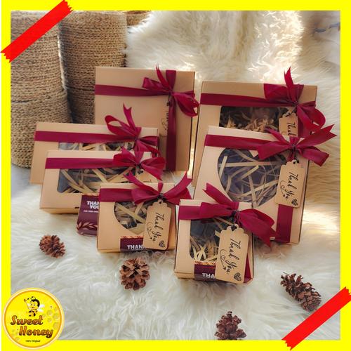 Jual Box Hampers / Box Gift / Box Parcel / Box Hadiah - 14x12x5cm Love ...