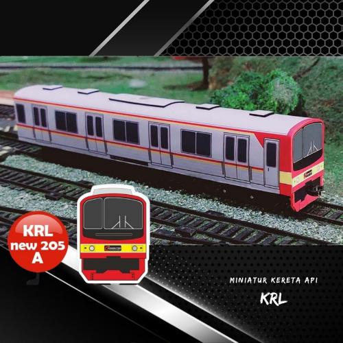 Jual Miniatur Kereta Api Indonesia Mainan Seri KRL Commuter Line 01 ...
