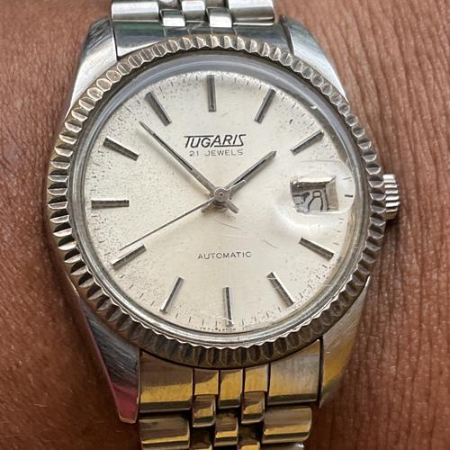 Jual JAM KUNO SWISS : TUGARIS AUTOMATIC FULL ORIGINAL - Kota Semarang ...