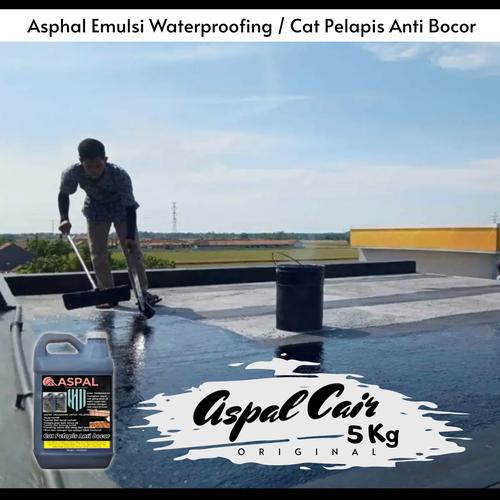 Promo Cat Sealant Pelapis Bocor Atap Genteng Talang Seng / Aspal Cair ...