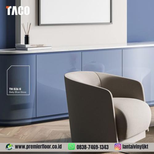 Jual HPL Solid Taco TH 026 G - Baby Blue Glossy/Mengkilat - Jakarta ...