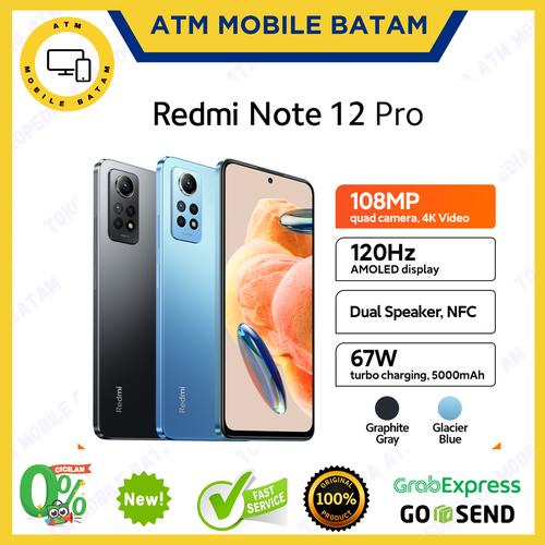 Jual Xiaomi Redmi Note 12 Pro (6GB/128GB) | (8GB/256GB) - Hitam, 6/128 ...