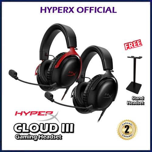 Jual HyperX Cloud III / Cloud 3 Gaming Headset - Black, Free Stand - Jakarta Barat - ORIGINAL IT ...