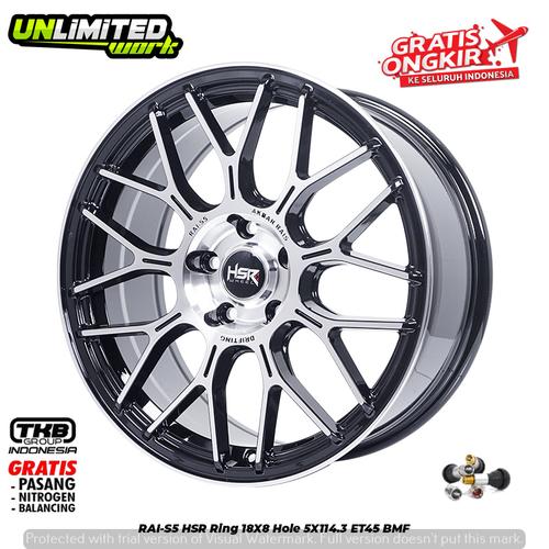 Jual VELG MOBIL RACING ZENIX ALPHARD CIVIC CAMRY ACCORD VOXY HSR RAI S5 ...