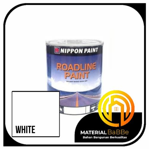 Jual Nippon Roadline Paint 1 Kg White | Cat Marka Jalan Trotoar Warna ...