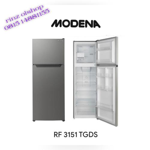 Promo KULKAS MODENA RF 3151 TGDS NO FROST 2 PINTU RF3151TGDS Cicil 0% ...