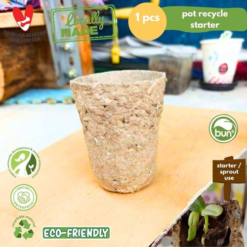 Jual biodegradable pot 7cm kertas daur ulang - Kab. Bandung Barat ...