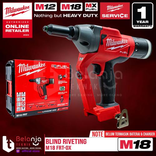 Jual Milwaukee Blind Riveting M18 FRT-0X Rivet Gun Baterai 18V Unit ...