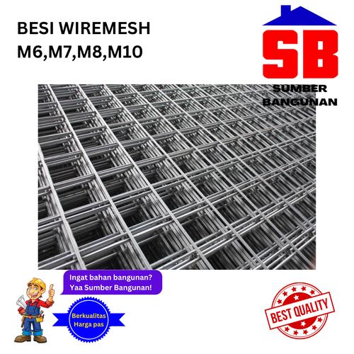 Jual BESI WIREMESH WIRE MESH M6 M7 M8 M10 WERMES SNI 210 X 540 6 7 8 10 ...