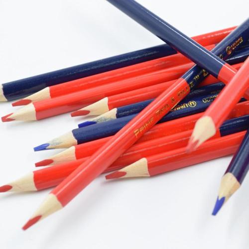 Jual Pensil Merah Biru - Jahit Dua Warna - Besar - Kota Semarang ...
