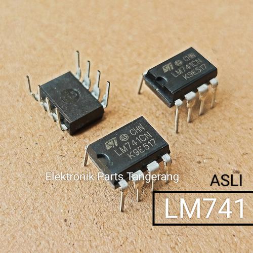 Jual IC LM741 ST ASLI IC LM741CN ORIGINAL TRANSISTOR LM741 IC LM 741 IC ...