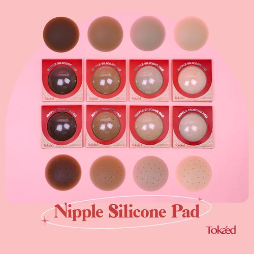 Jual NIPPLE SILICONE PAD by Tokaed | Self adhesive nipple pad reusable ...
