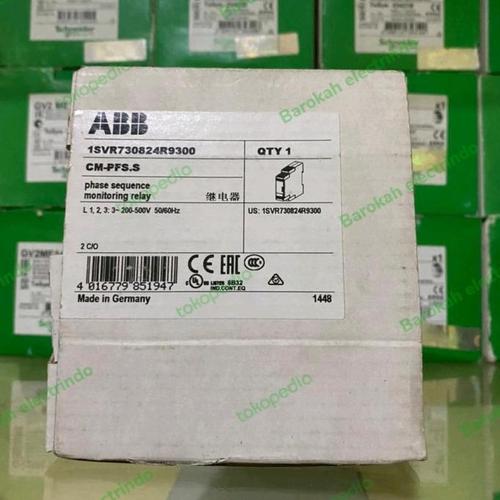Jual Abb Phase Monitoring Relay 1Svr730824R9300 - Jakarta Barat - Industrial Automation Solution ...