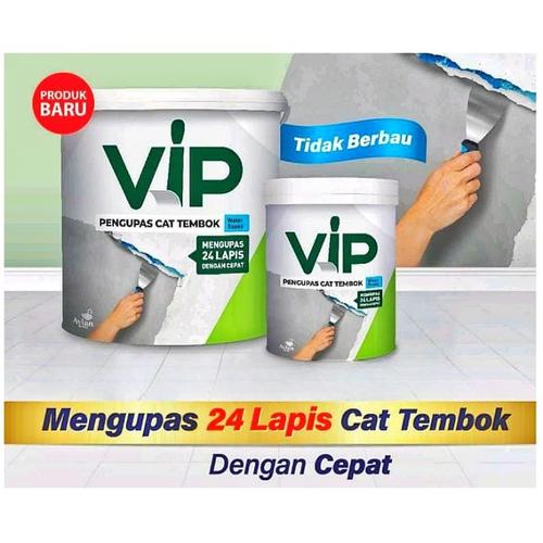 Jual VIP Pengupas Cat Tembok Water Based Cairan Perontok Paint Remover ...