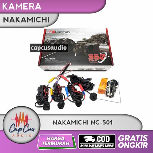 Jual KAMERA PARKIR 360 NAKAMICHI NC 501 / KAMERA PARKIR 360 DERAJAT ...