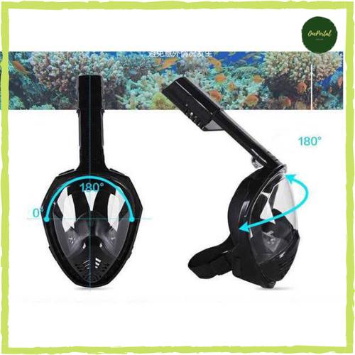 Jual Masker Snorkling Kacamata Full Face Snorkel Scuba Diving ...