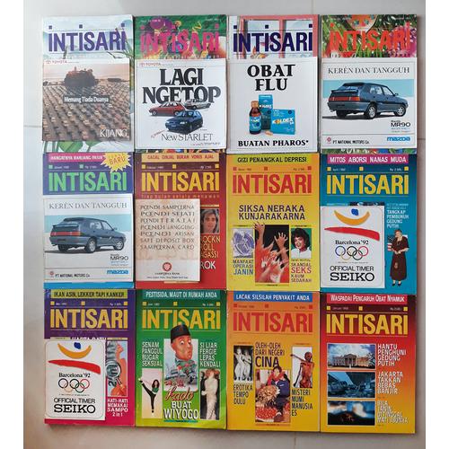 Jual Majalah Intisari 1992 1993 1994 1995 1996 1997 1998 1999 - 364 ...