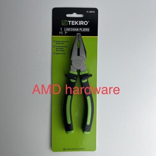 Jual Tang Kombinasi 7 inchi Combination Pliers Original TEKIRO KAPUSI ...