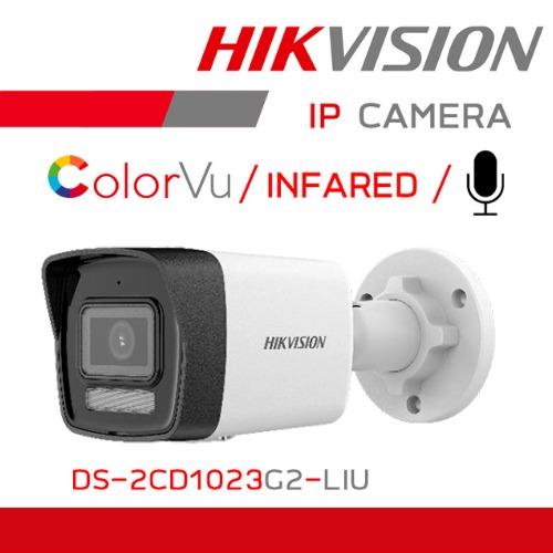 Jual HIKVISION IP CAMERA 2MP DUAL LIGHT BULLET AUDIO DS-2CD1023G2-LIU - Kota Semarang - Toko ...