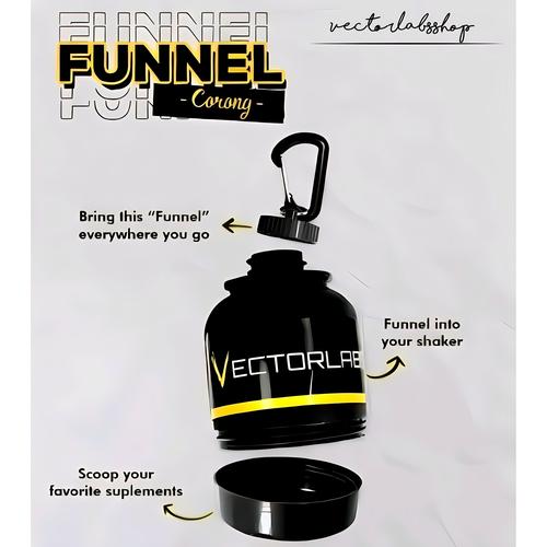 Jual Vectorlabs Funnel Whey Protein Storage Corong Susu - Syntrax ...