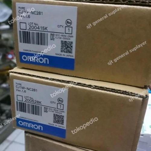 Jual Cj1W-Nc281 Plc Omron Position Control Ethercat ,2 Axes ,16 Nodes ...
