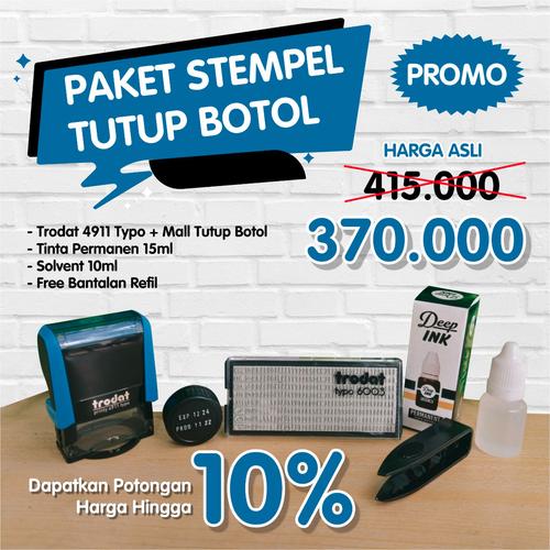 Jual Stempel tutup botol stempel exp stempel kode produksi bongkar ...