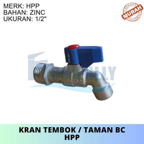 Jual KRAN BESI TEMBOK HPP BC 1/2 INCH KERAN AIR TAMAN WUDHU BIBCOCK ...