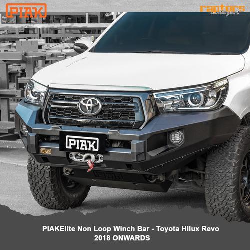 Jual PIAK bullbar Elite Non Loop Winch Bar Toyota Hilux Revo 2018 ...