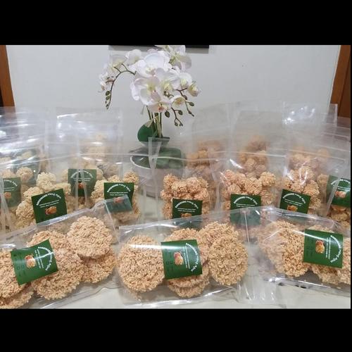 Jual raginang variant original dan asin ukuran 200 gram - Tawar, Putih ...