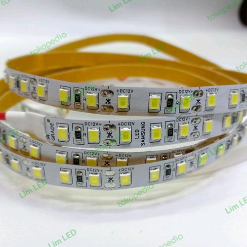 Jual Samsung led strip mata rapet 2835 120 LED/M 1roll 5 meter DC 12V ...