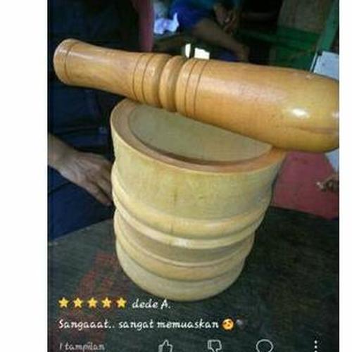 Promo Lumpang Halu Alat Tumbuk Tradisional Alat Tumbuk Rujak Bebek ...