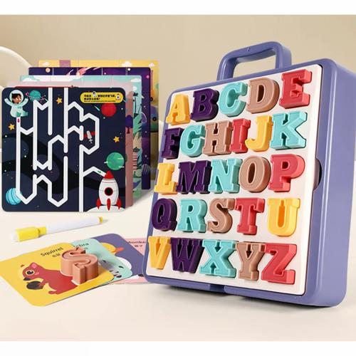 Jual Mainan edukasi anak belajar alphabet 3in1 + Box - Kota Tangerang ...