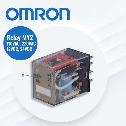 Jual Relay Omron MY2 220VAC, 24VDC, 12VDC, & 110VAC - 24VDC - Jakarta ...