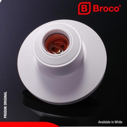 Jual Fitting Lampu Plafon Broco Lux / Fitting Plafon Besar art. 12101 ...