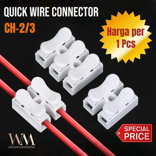 Jual Quick Cable Connector Terminal Sambungan Kabel Listrik CH2 CH3 ...