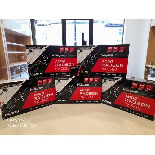 Jual SAPPHIRE PULSE AMD Radeon RX 6600 / RX6600 8GB GDDR6 2ND LIKE NEW ...