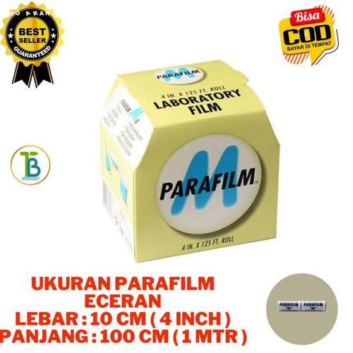 Jual Parafilm M / Grafting tape / Plastik Okulasi Lebar 4 Inch x 1 ...
