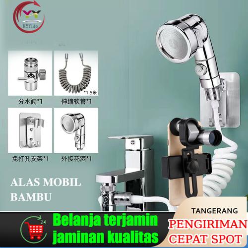 Jual Washbasin Pool Bathroom Hand-Held Extender External Shower Booster ...