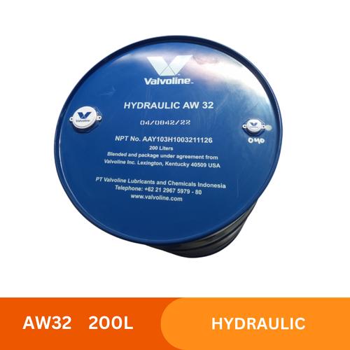 Jual OLI VALVOLINE HYDRAULIC AW32 200L DRUM OLI INDUSTRI MESIN PABRIK ...